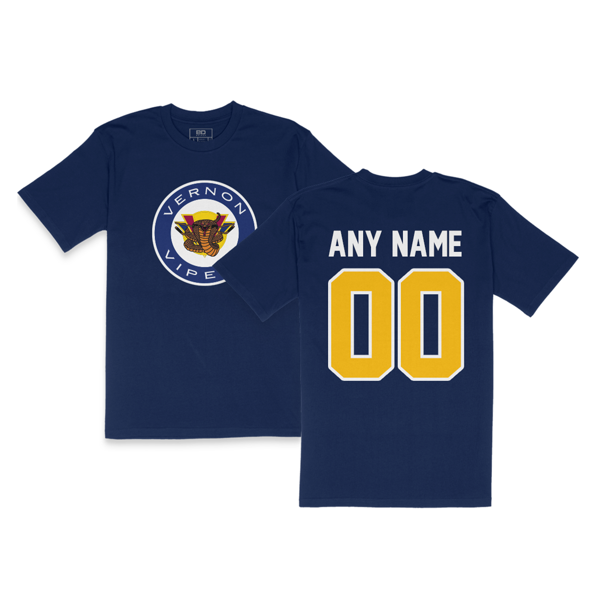 Vernon Vipers Custom Player T-Shirt - GoBardown